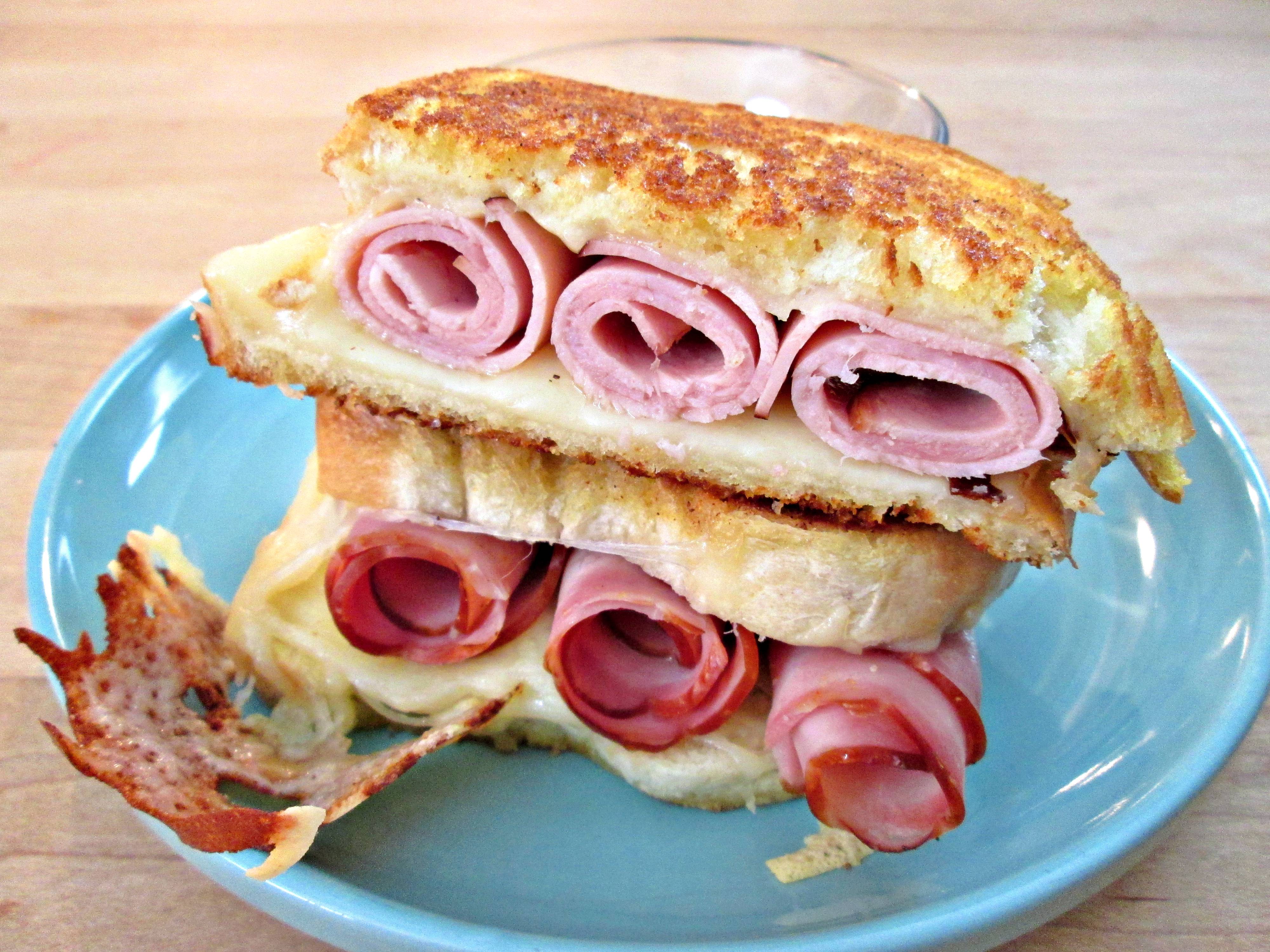 Grilled Ham Cheese Sandwich Poor Man s Gourmet Kitchen