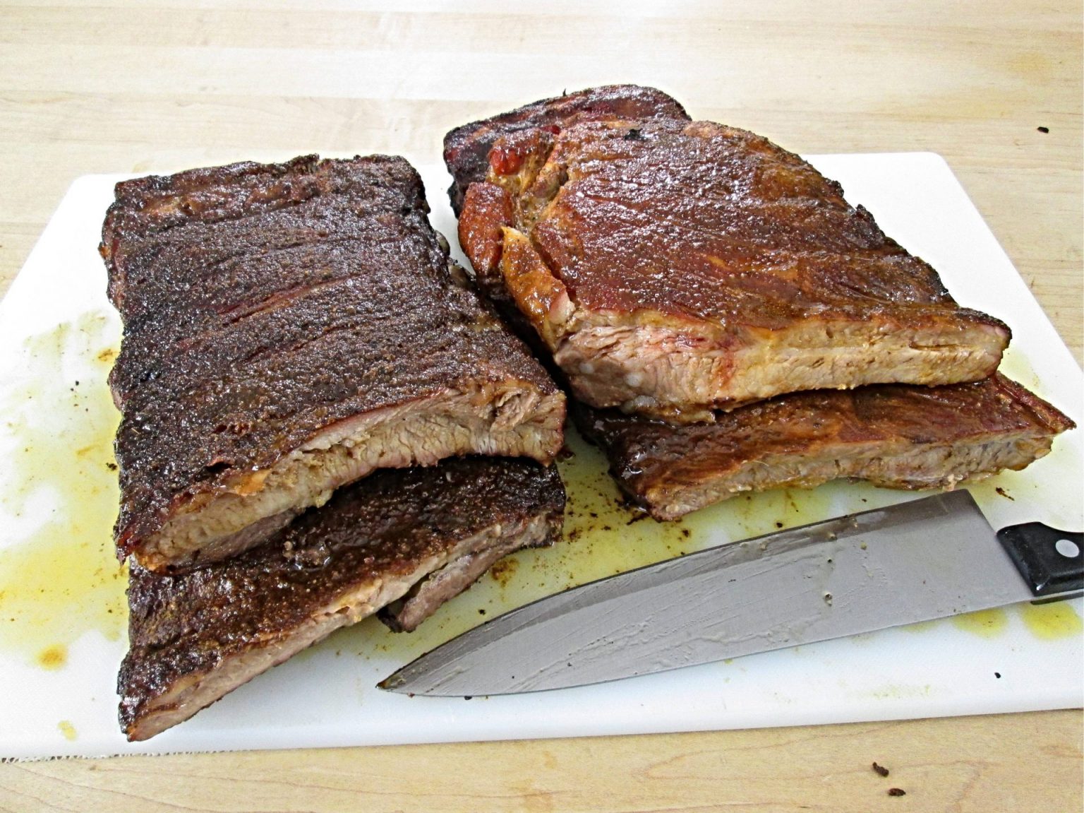 Smoked Spare Ribs on a Gas Grill - Poor Man's Gourmet Kitchen